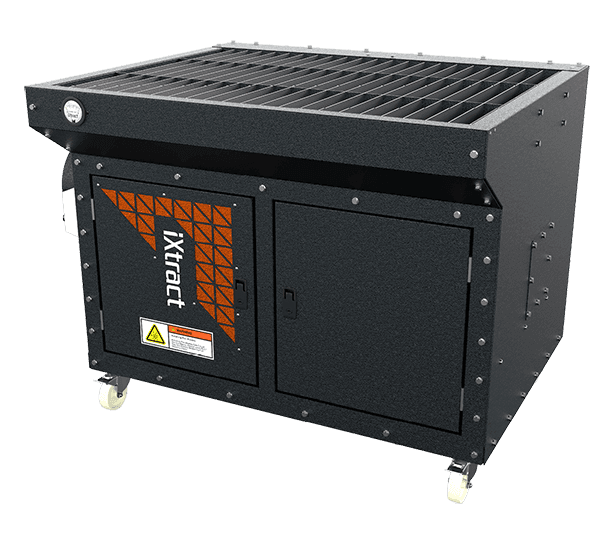 Integrated Plasma Cutting Downdraught Bench | iXtract