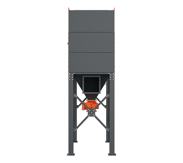 Reverse Pulse Filter - Horizontal - Rotary Valve | iXtract