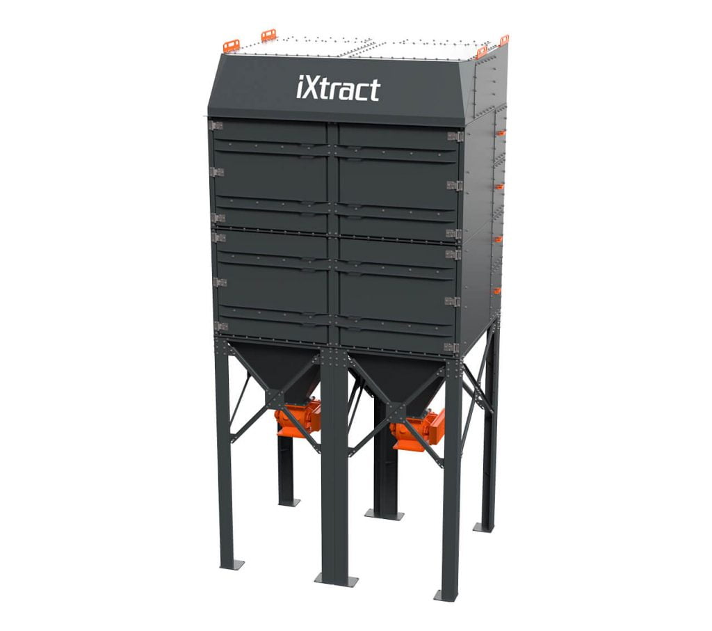 Reverse Pulse Filter – Rotary Valve – Horizontal | iXtract