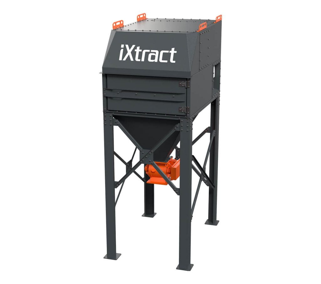 Reverse Pulse Filter - Horizontal - Rotary Valve | iXtract