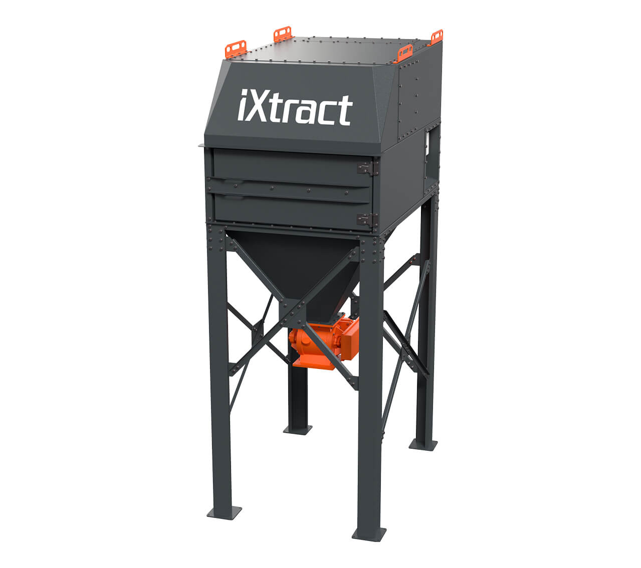 Reverse Pulse Filter - Horizontal - Rotary Valve | iXtract