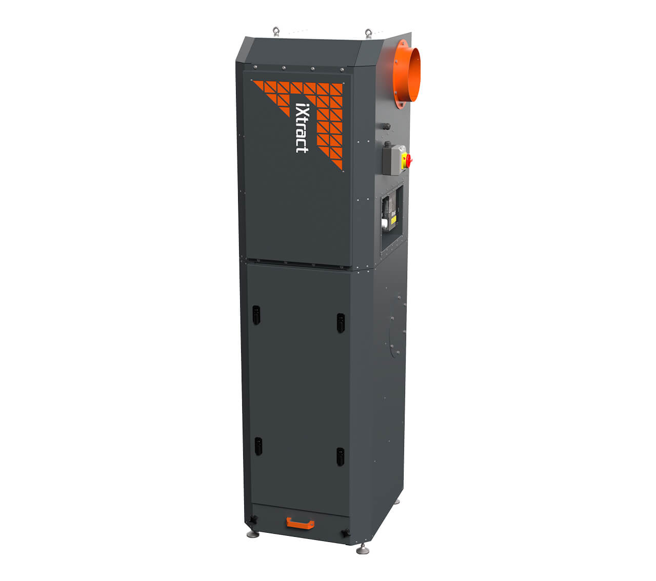 Reverse Pulse Filter - Vertical - Compact Integrated Fan | iXtract