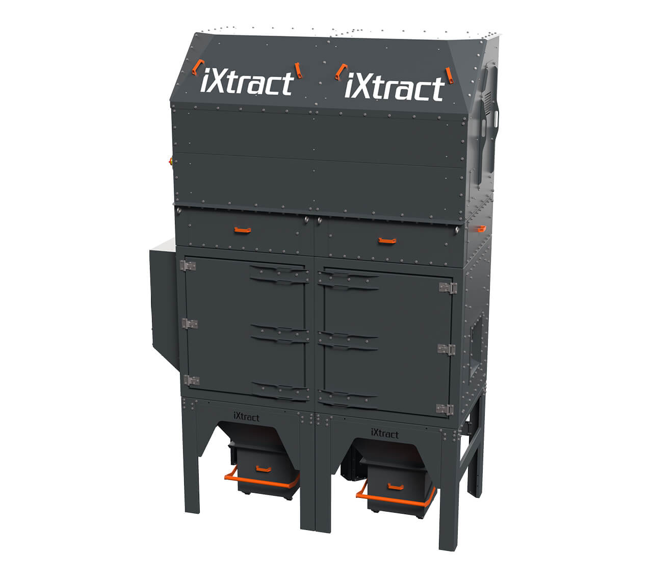 Reverse Pulse Filter - Vertical - Integrated Fan | iXtract