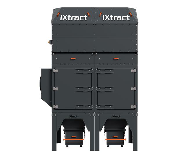 Reverse Pulse Filter - Vertical - Integrated Fan | iXtract